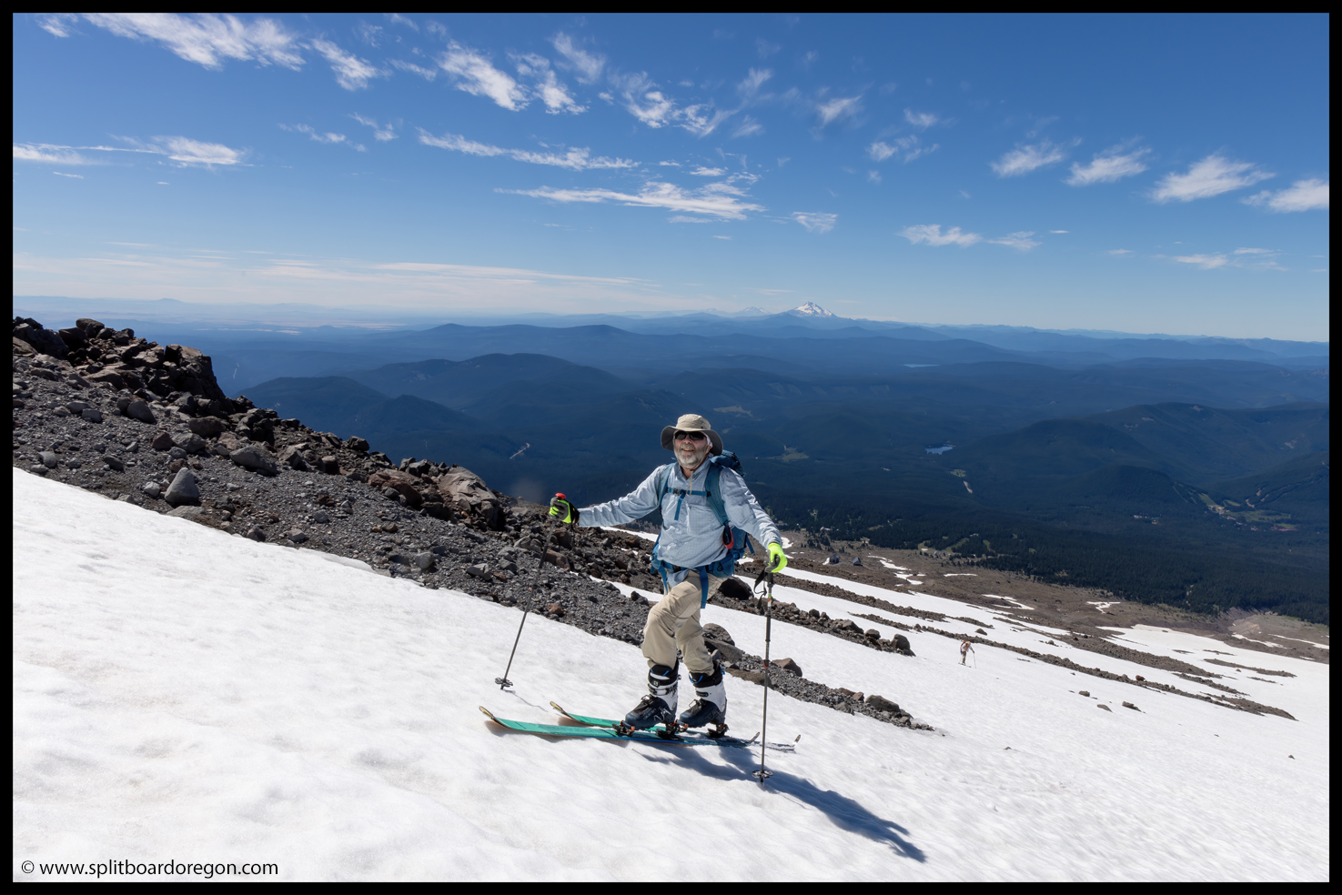 August 5, 2022 – Mt Hood, Zigzag & Palmer Snowfields – Splitboard Oregon